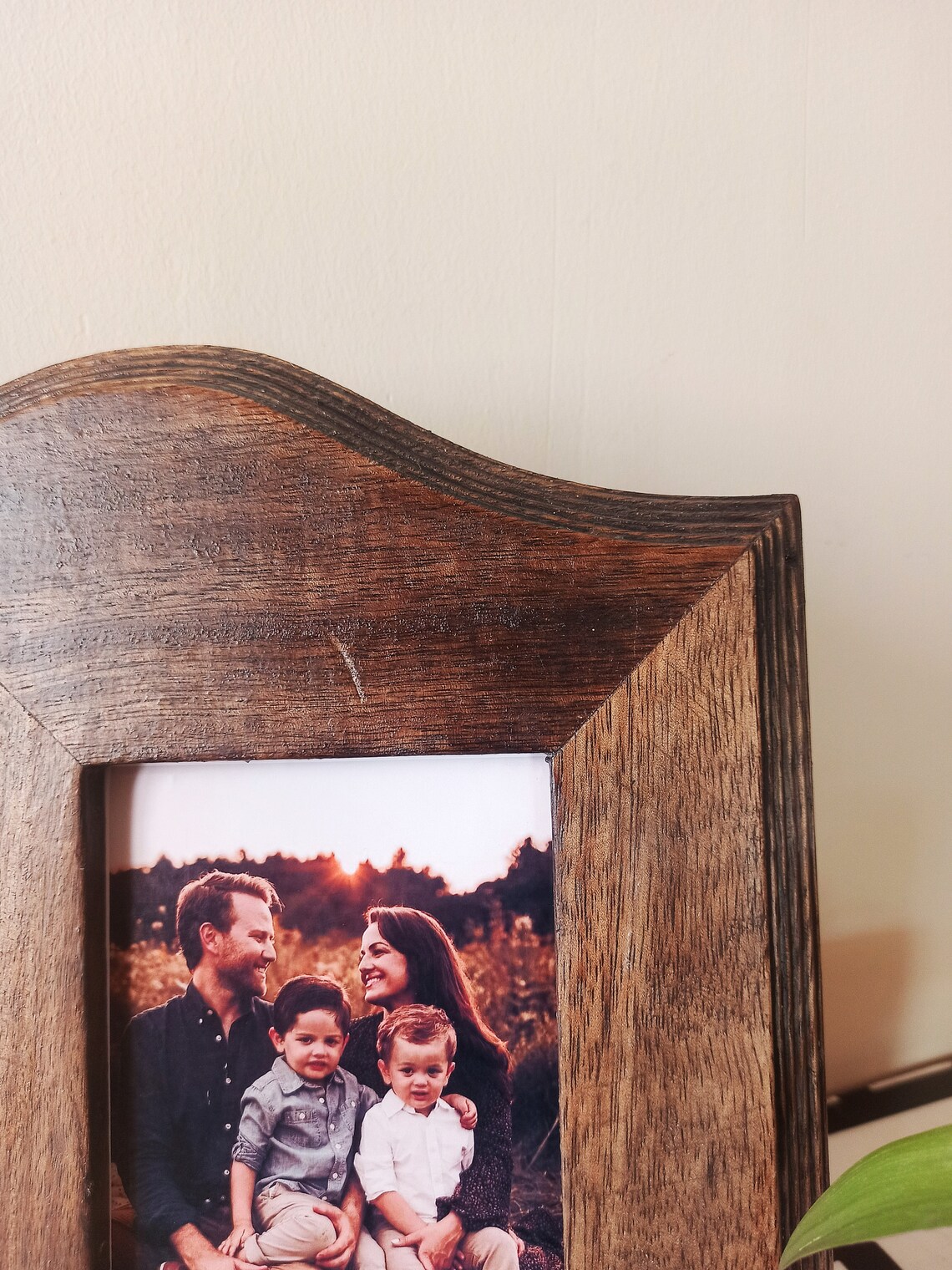 Vintage 1970s Photo Frame Handmade Rustic Wooden Picture - Etsy