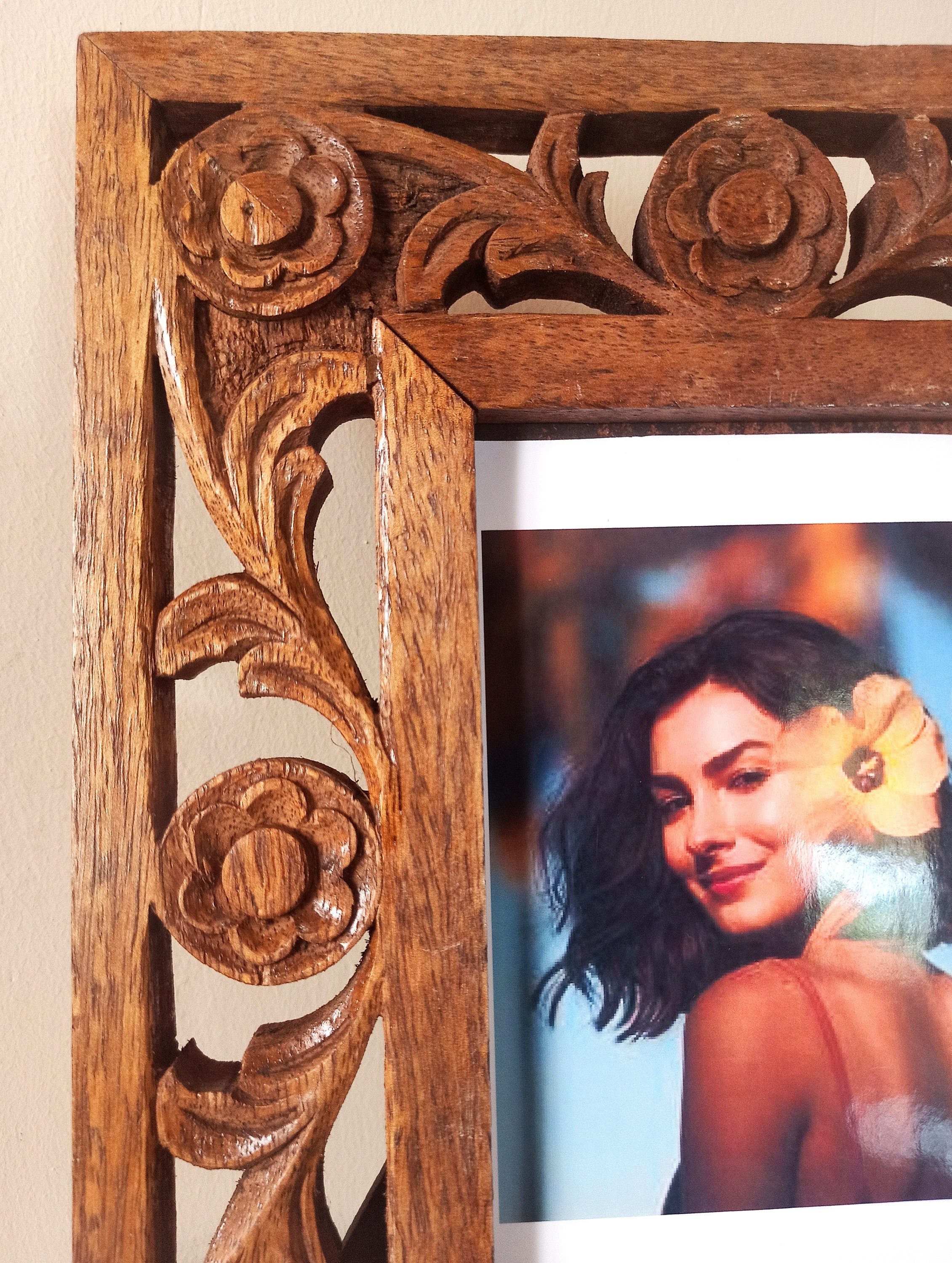 Vintage Carved Photo Frames | Vintage Indian Picture Frame for Table ...