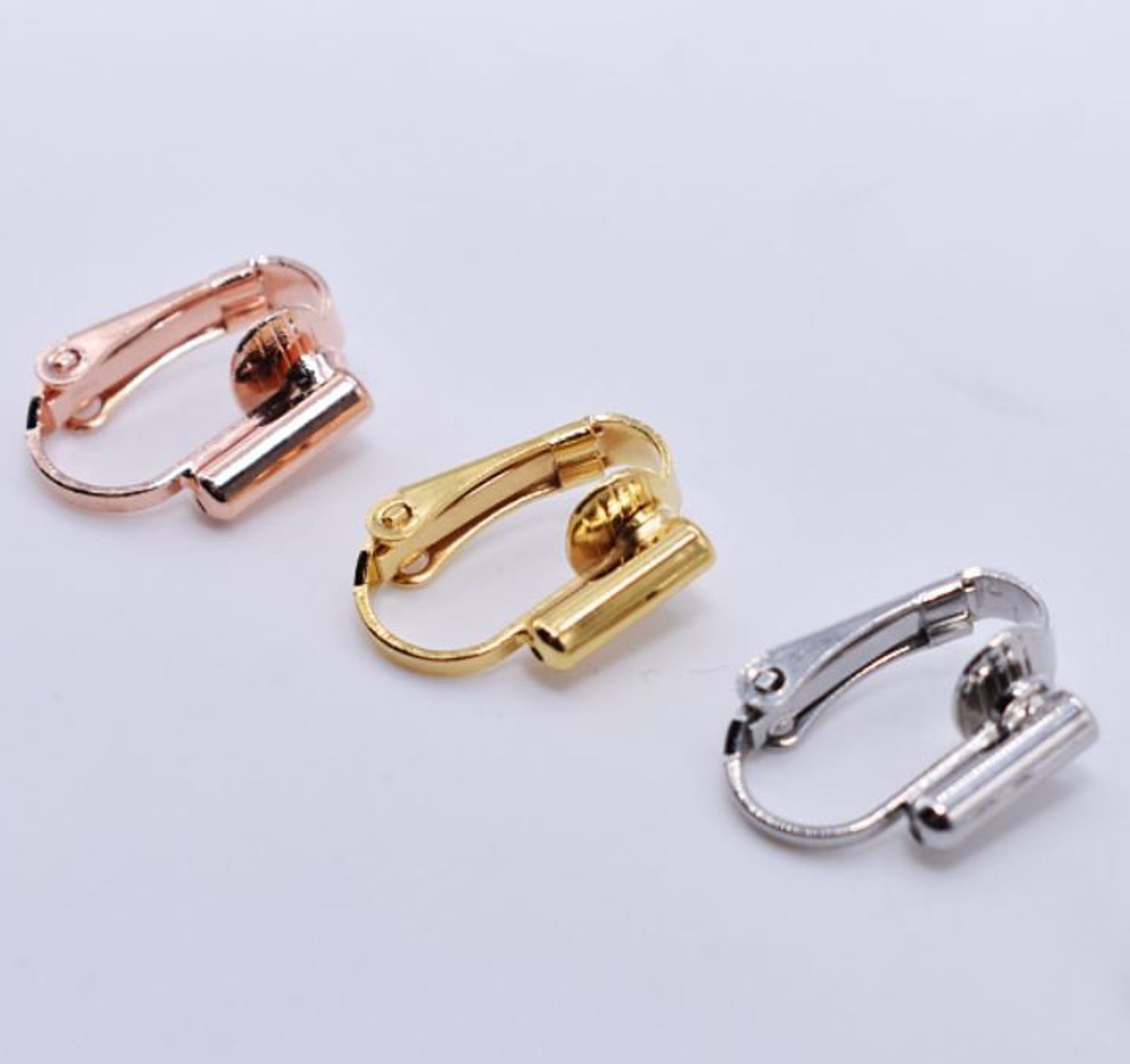 2 Pieces "u" Clip on Earring Converters From Pierced Earrings, Turn Any ...