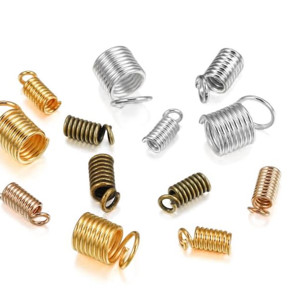 Leather Coil Bracelet - Etsy