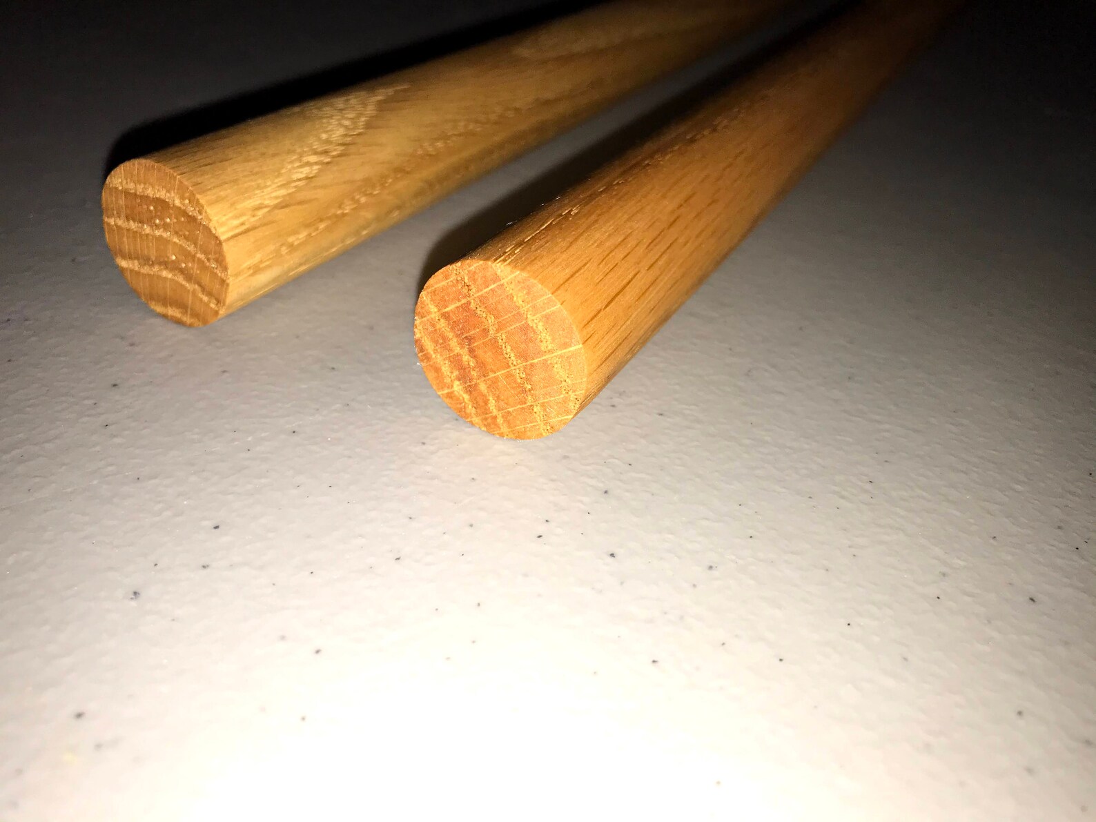 Handmade in the U.S.A. Oak Fighting Stick Pair stained - Etsy