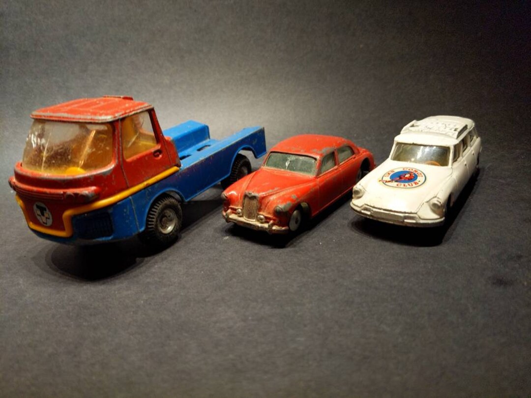 Vintage Lot of 3 Corgi Die Cast Vehicles ( Turbine Truck - Citroen ...