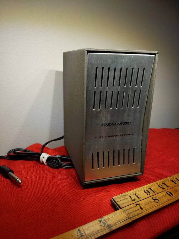 Realistic SP-150 Communications Speaker for Vintage Ham / - Etsy
