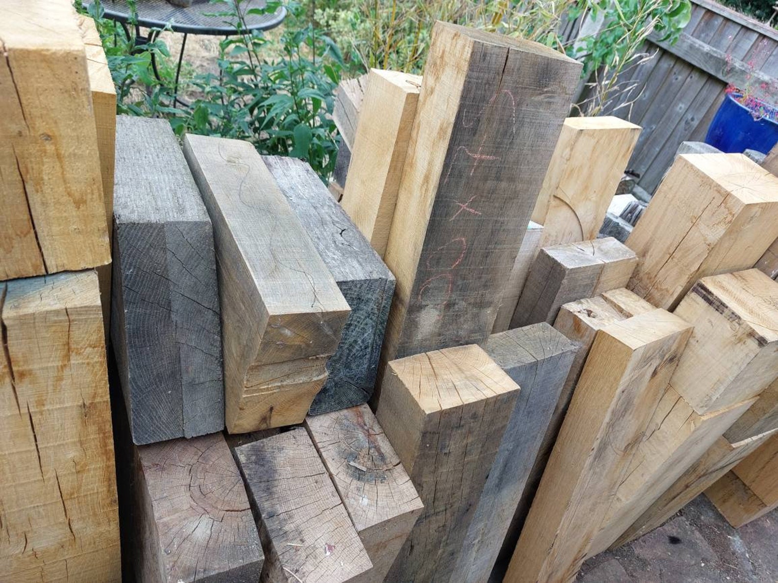 Large Oak Blocks Various Sizes - Etsy UK