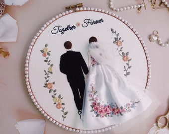 Embroidery Kit Wedding - Etsy