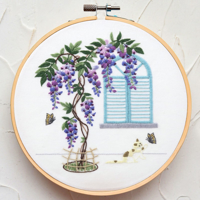 Embroidery Kit Trees - Etsy