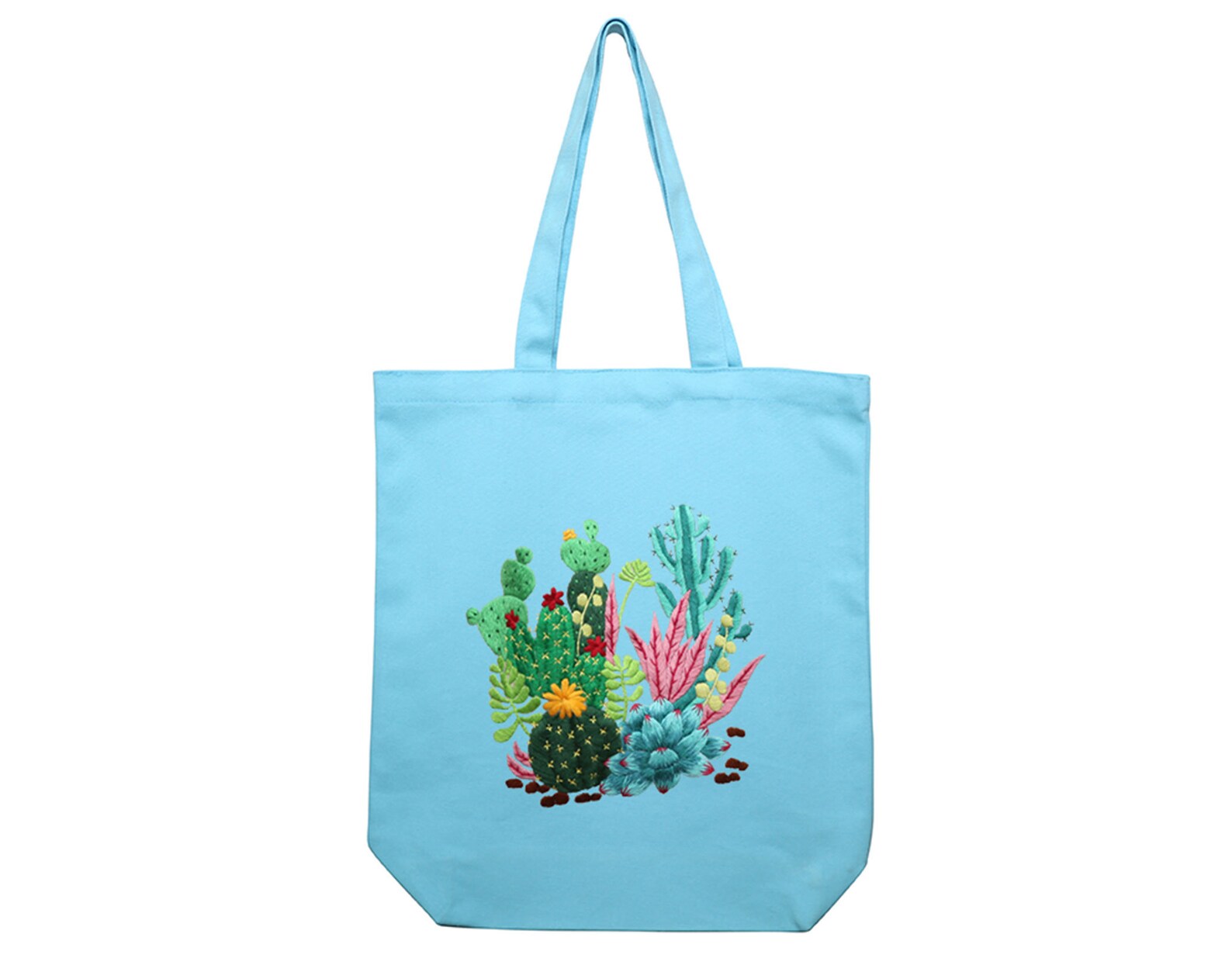 DIY Shoulder Bag Kit Embroidery Canvas Tote Bag Kit - Etsy