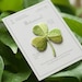 Four-leaf Clover Embroidered Patches, Green Plant Leaf Patch Sew On ...