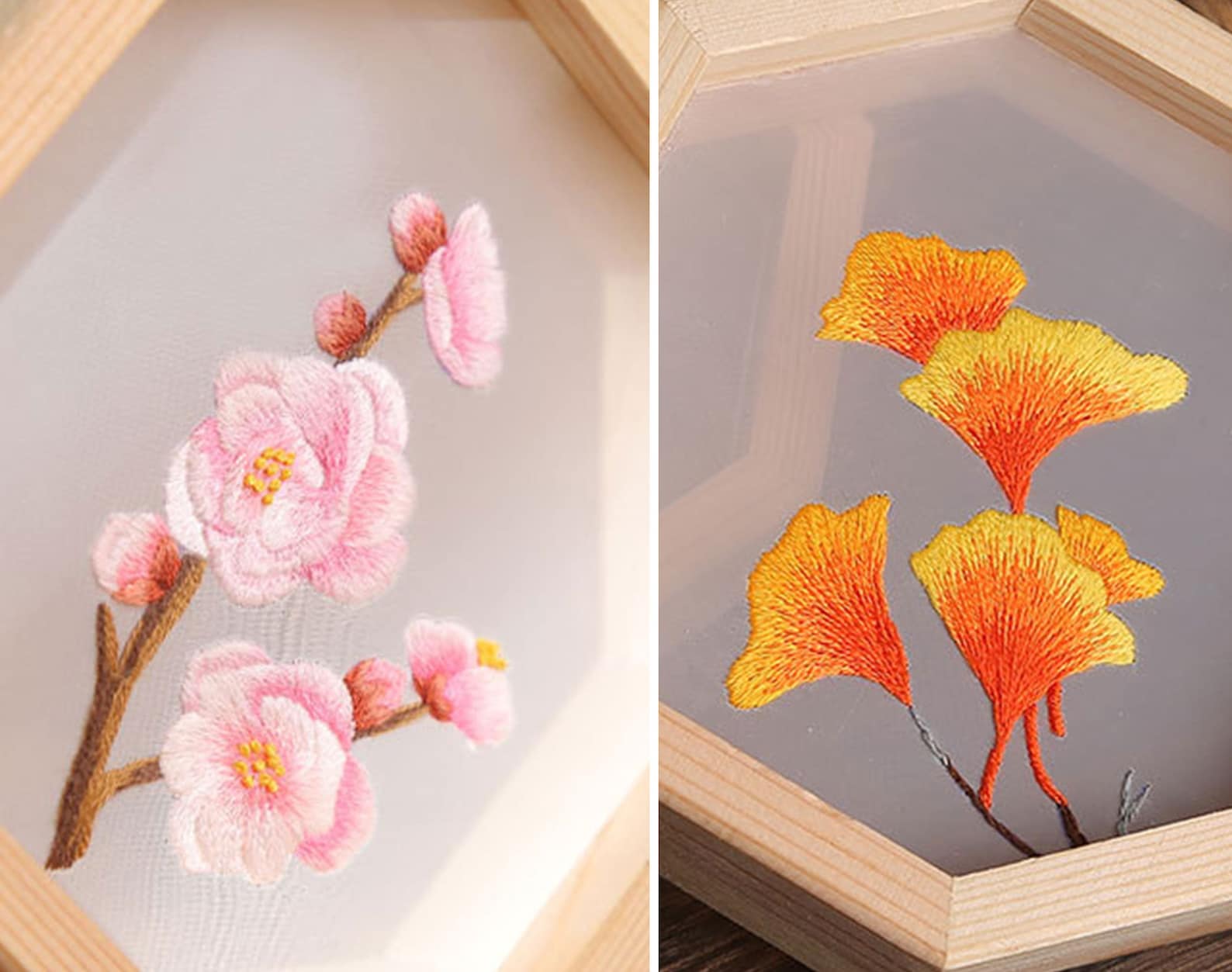 Transparent Embroidery Kit for Intermediate Pre Print - Etsy