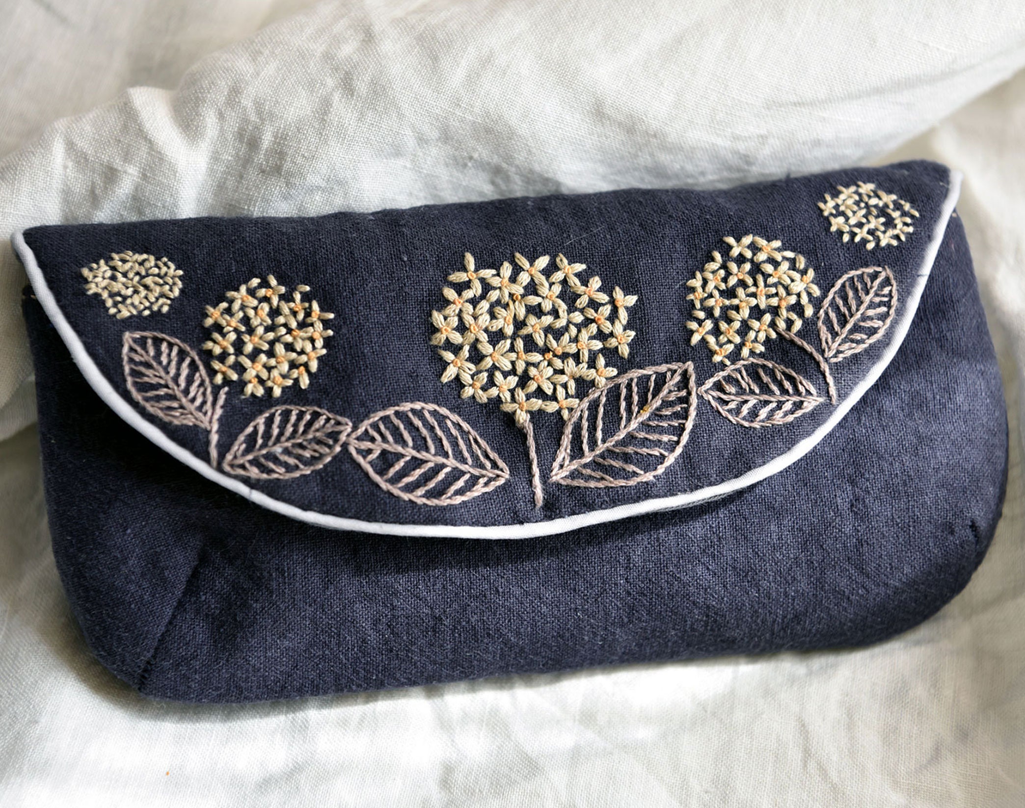 Hand Embroiedery Eyeglasses Bag Kit,diy Needlework Kit,embroiedery ...