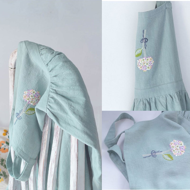 Embroidered Aprons - Etsy