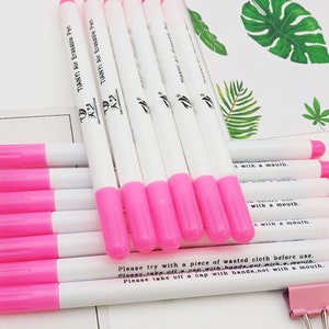 Water Soluble Pen, Embroidery Pen, Dissolve in Water Pen, Write or Draw ...