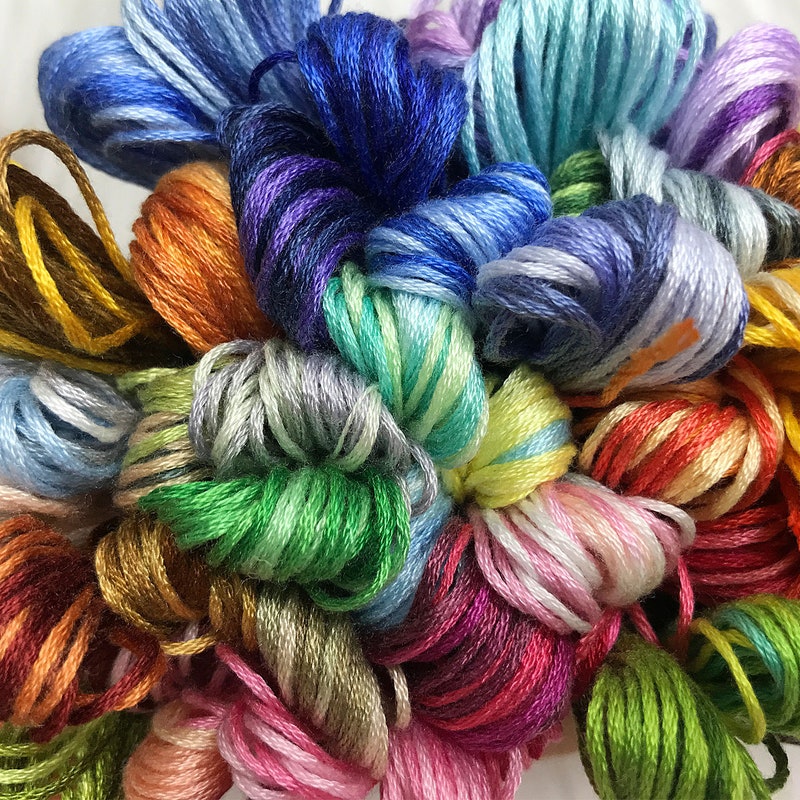 Colorful Embroidery - Etsy