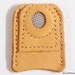 Leather Coin Thimble, Handworking Sewing Finger Protector, Needlework ...