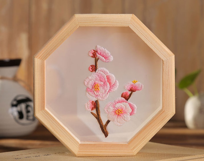 Transparent Embroidery Kit for Intermediate Pre Print - Etsy