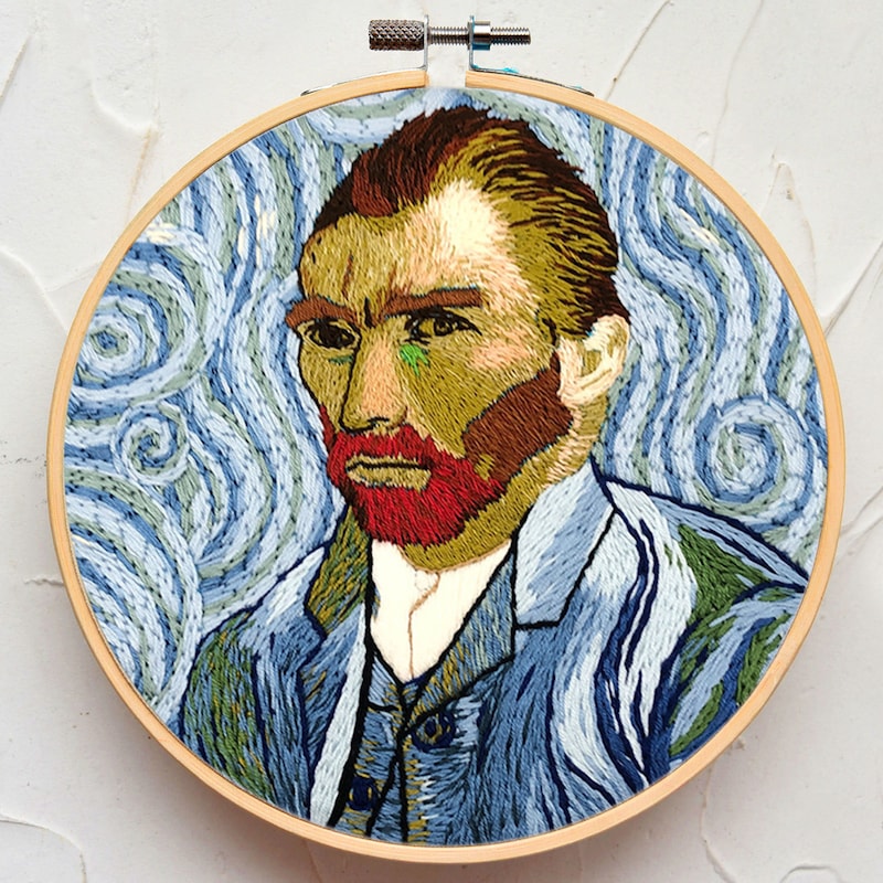 Van Gogh Embroidery - Etsy