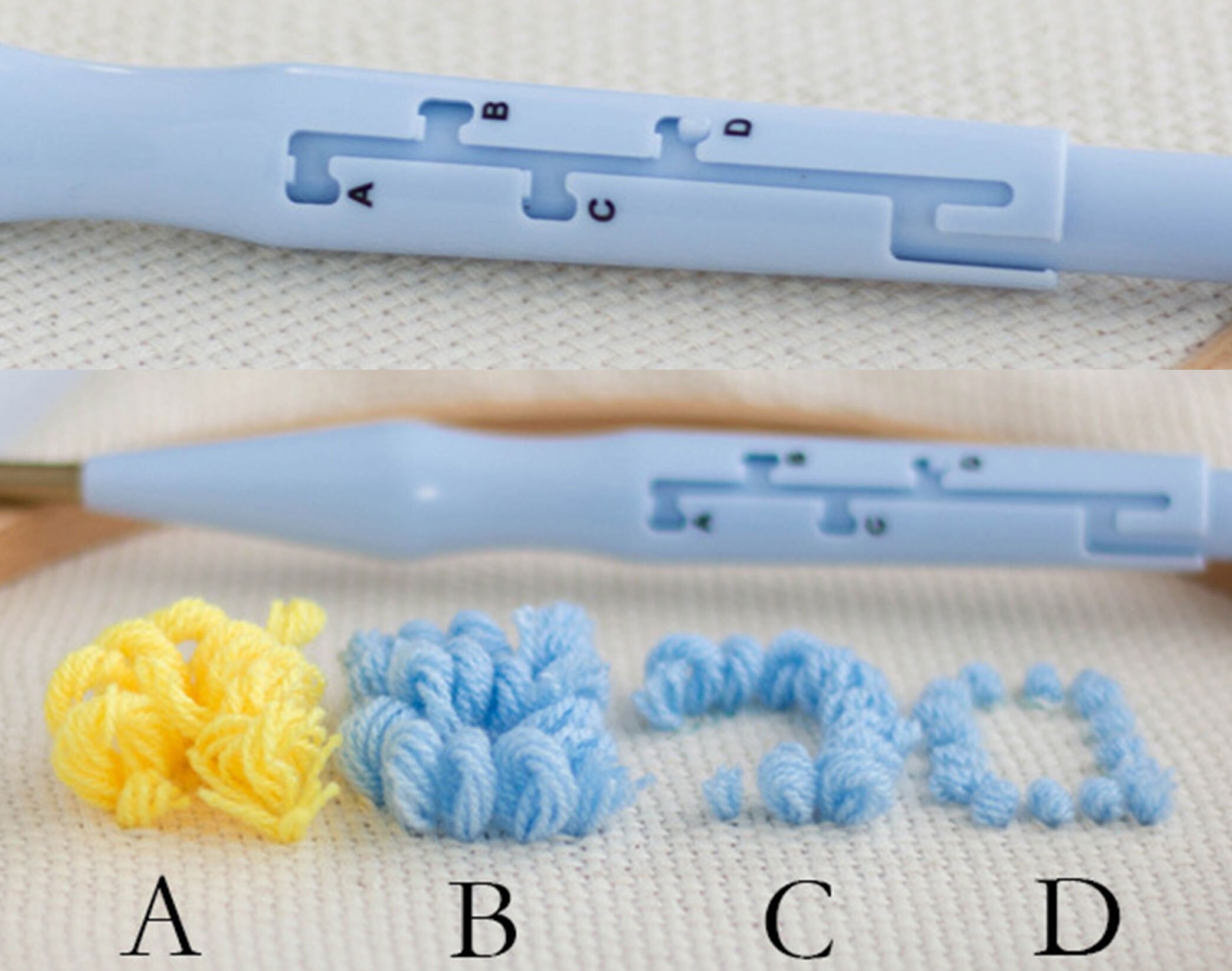 Punch Needle Set Adjustable Punch Needle Rug Hooking Tool - Etsy