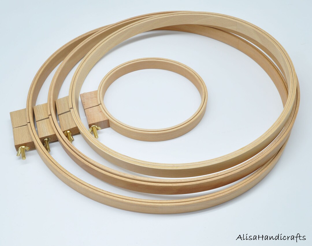 Large Size Wood Embroidery Hoop, Thicken Stitching Hoop, French ...