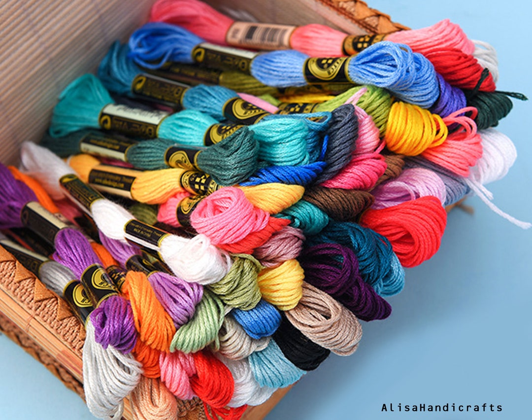 482 Colours Available Embroidery Floss Set, Individual Cross Stitch ...