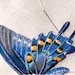Realistic Hand Embroidery Butterfly Kit, Lifelike Insect Embroidery Kit ...