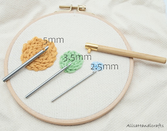 Adjustable Punch Needle Set with Instructions Punch Needle | Etsy