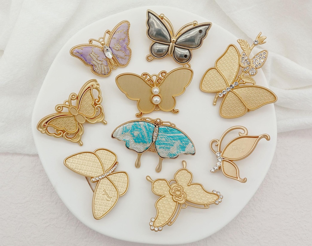 Butterfly Brooch Base Tray With Cover,suitable for Embroidery/cross ...