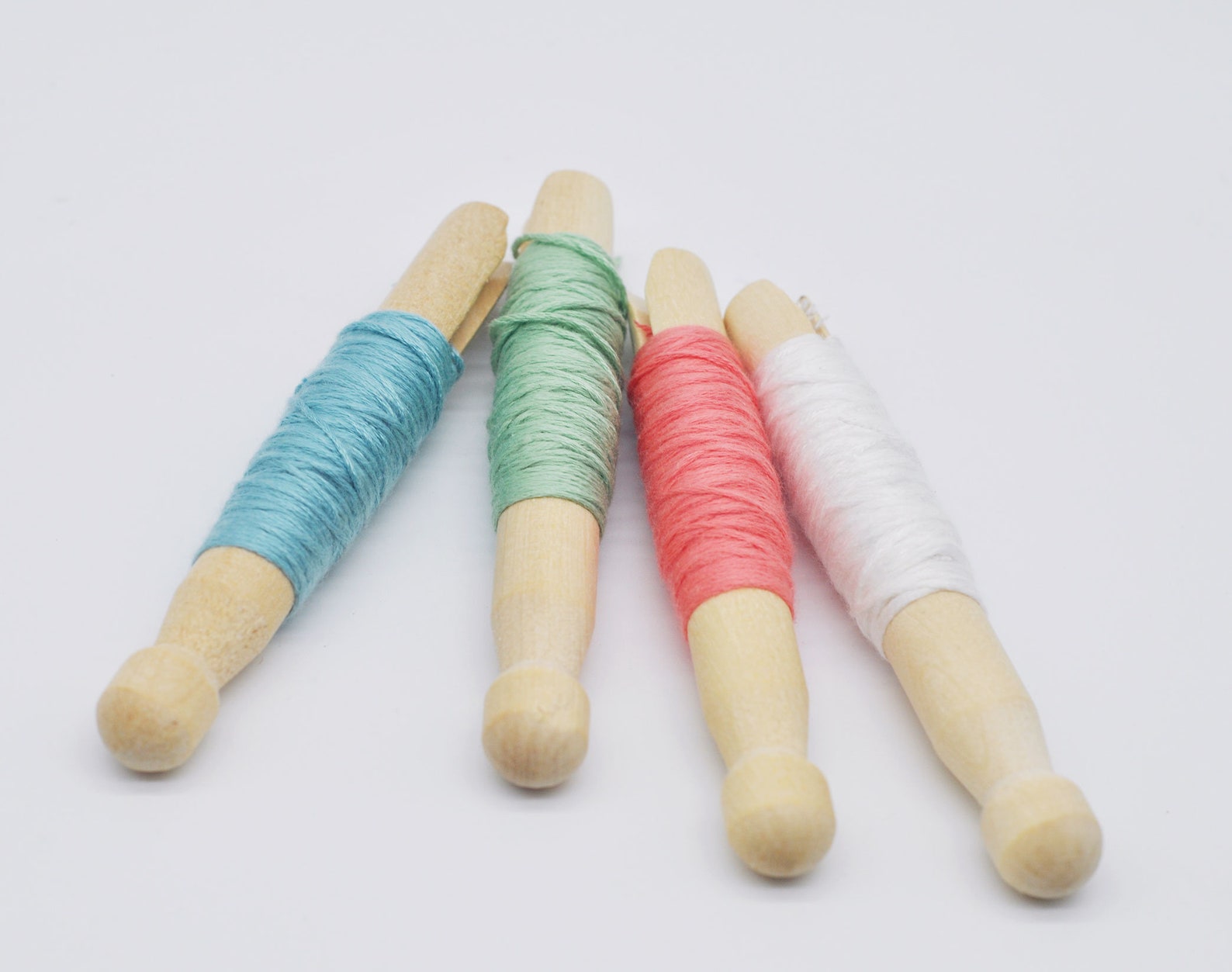 Wood Peg Clothespins, Vintage Wooden Clothespin for Making Angel ...