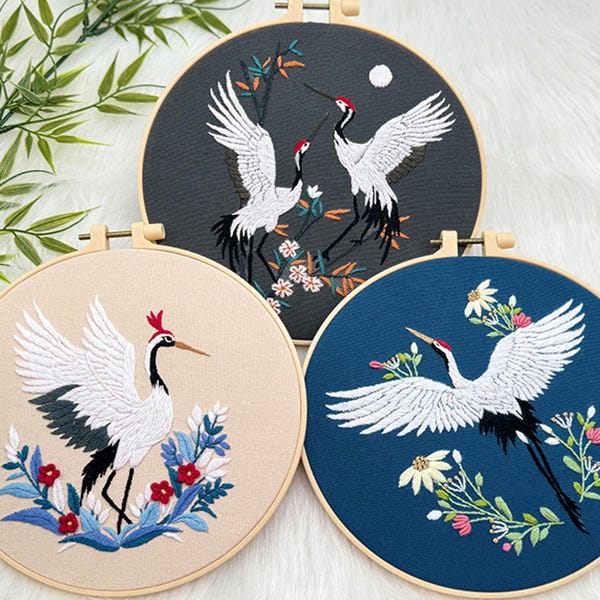 Dancing Crane - Etsy