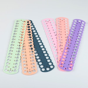 Rainbow Cross Stitch Floss Board Holder/embroidery Thread Organizer ...