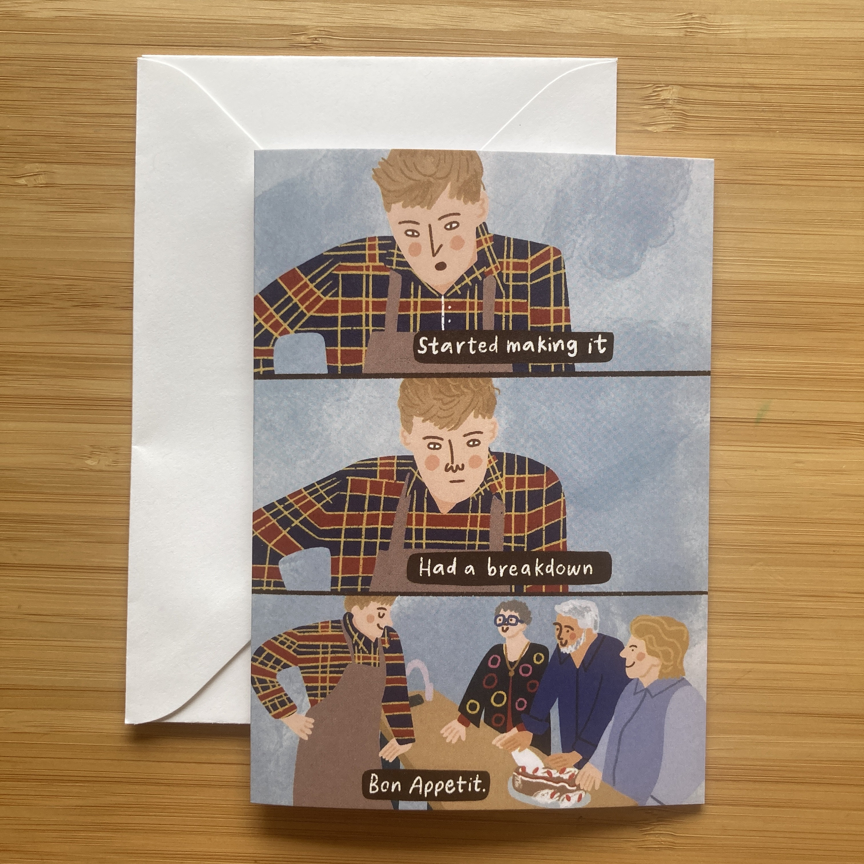 Great British Bake off - James Acaster Meme Card - Etsy UK