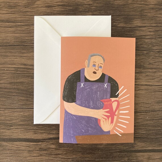 The Great Pottery Throwdown Card | Etsy