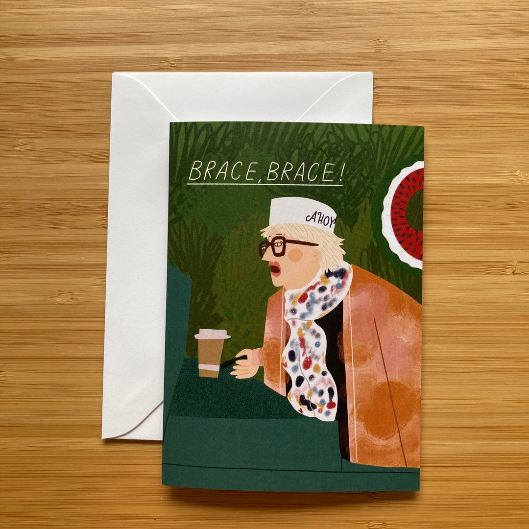 Taskmaster Card Jenny Eclair Brace - Etsy