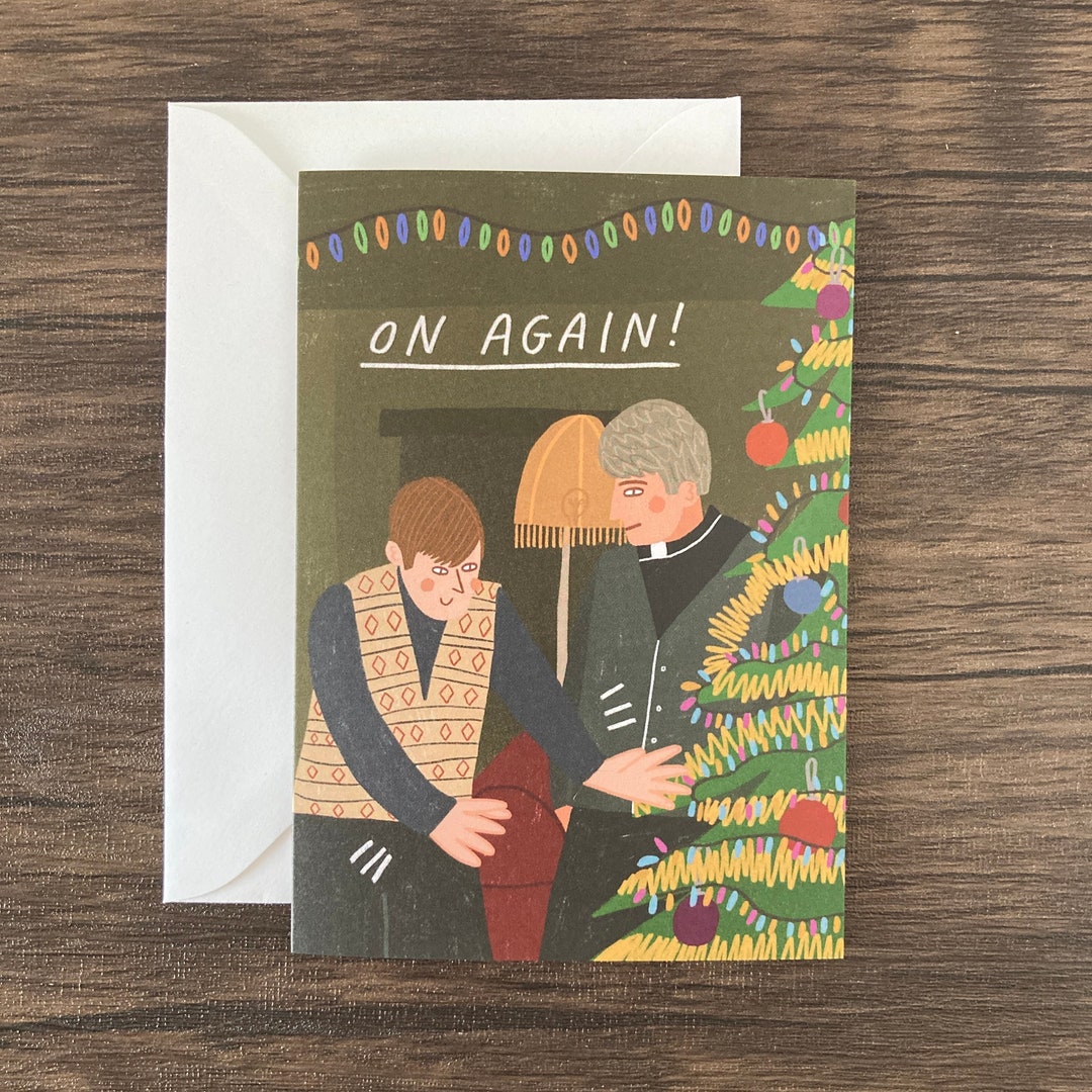 Father Ted Christmas Card - Etsy
