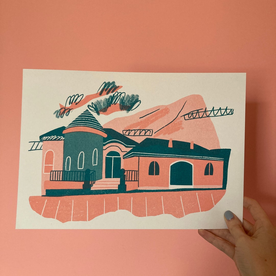 Arrested Development Risograph Print - Etsy