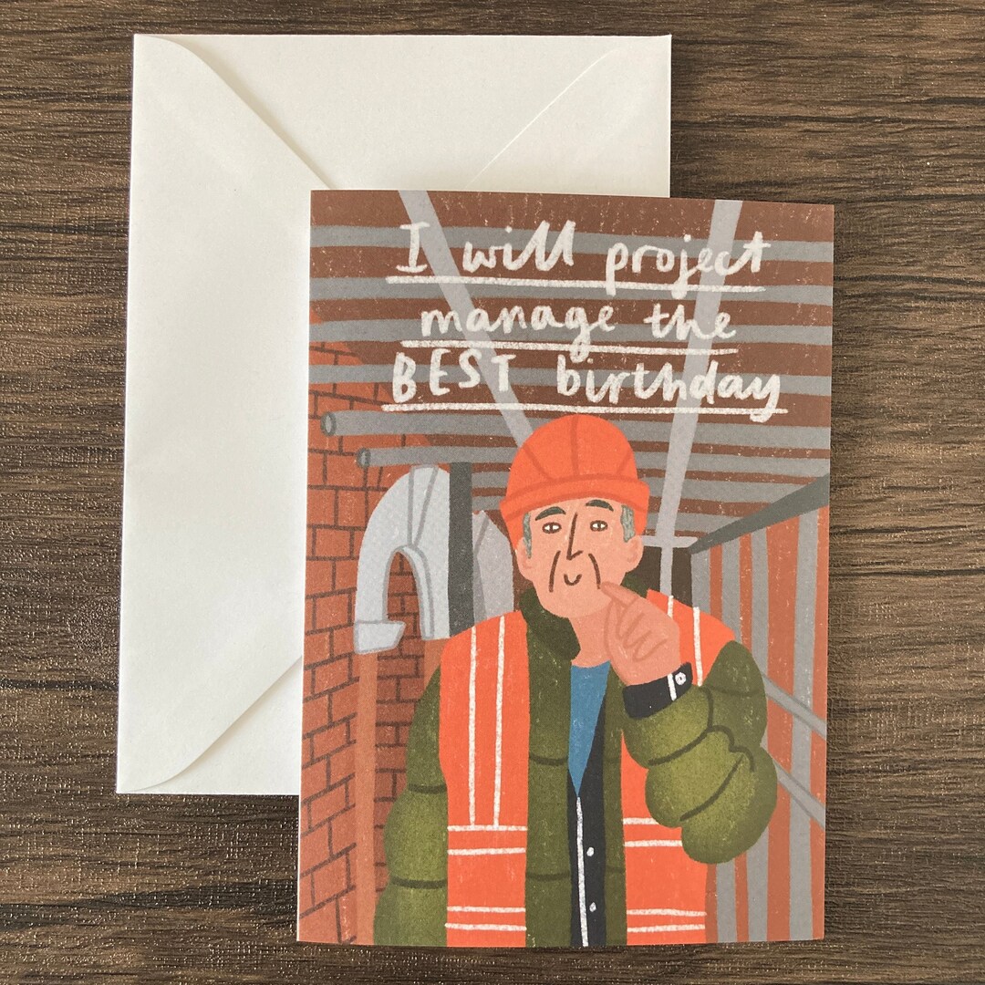 Grand Designs Birthday Card - Etsy