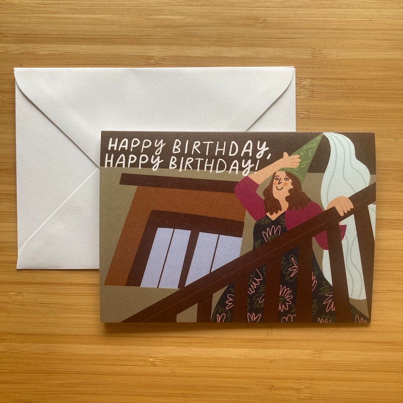 Peep Show Greetings Card - Etsy