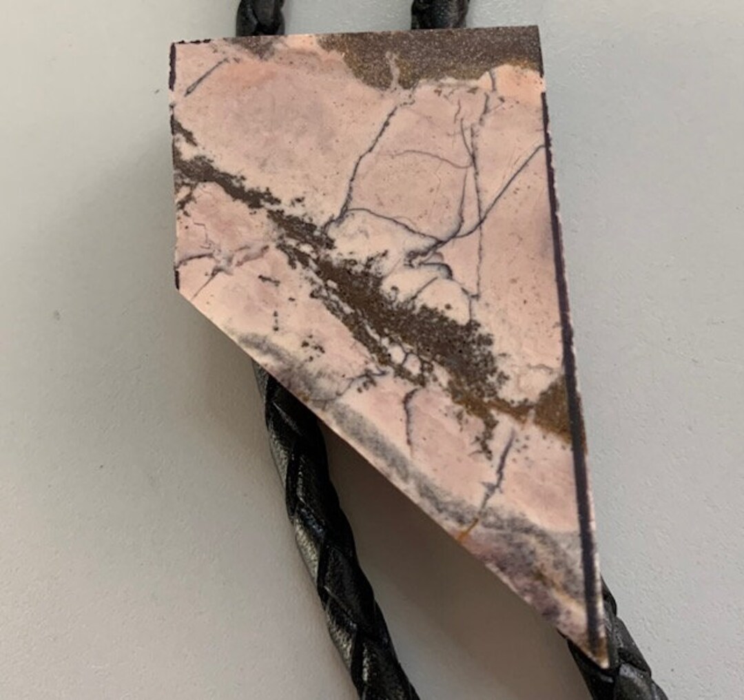 Porcelain Jasper, Nevada Shaped Bolo, for You And/or Your Partner, Cat ...