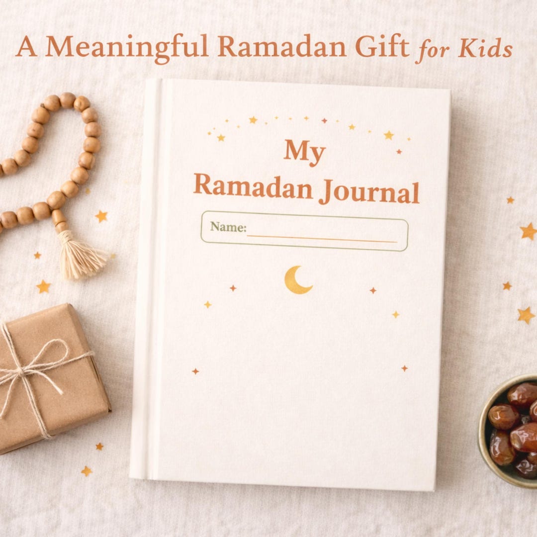 Personalized Ramadan Journal for Kids | Custom Name Islamic Notebook ...