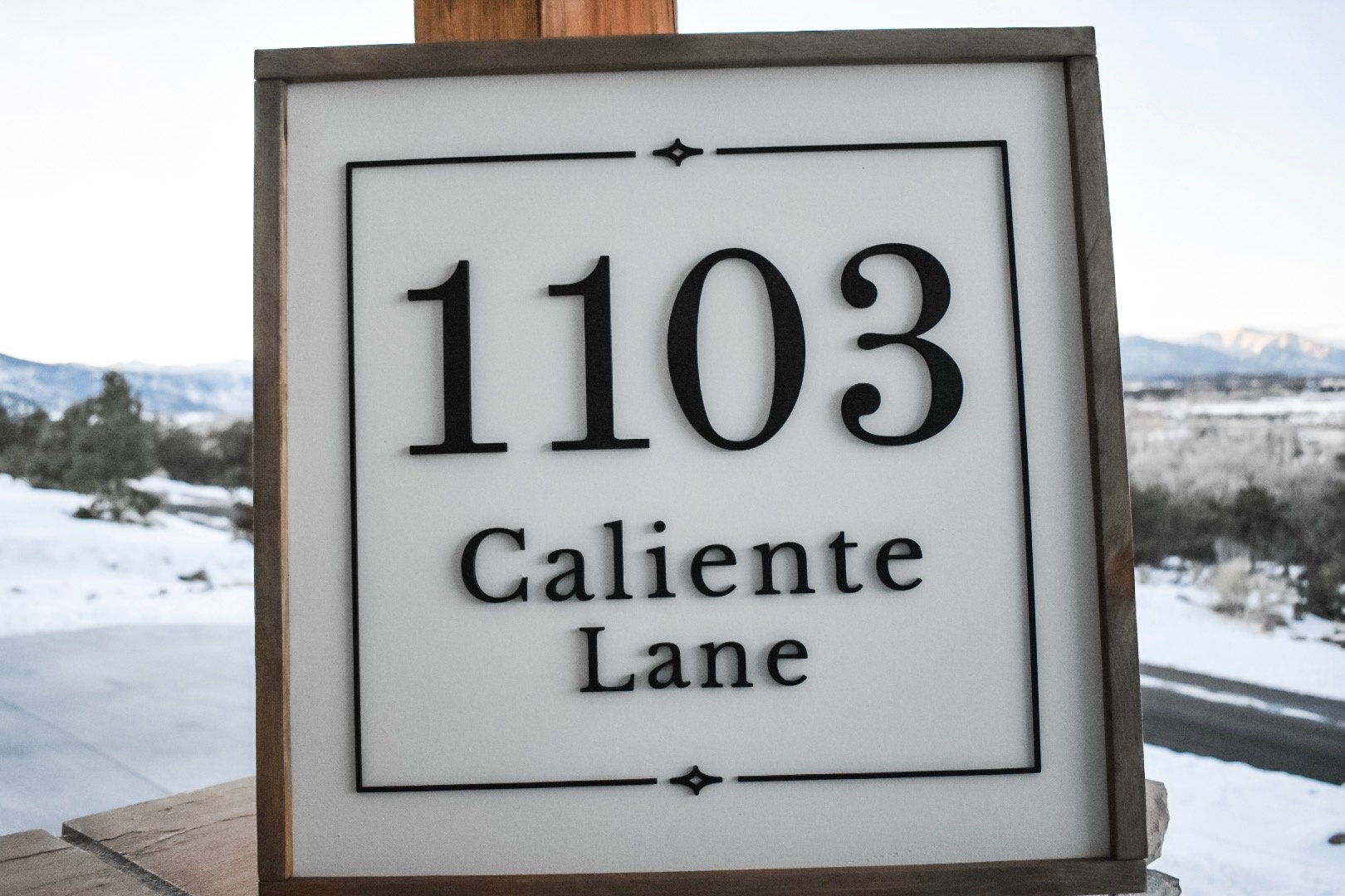 Customizable Address Sign Address Sign House Sign Custom | Etsy