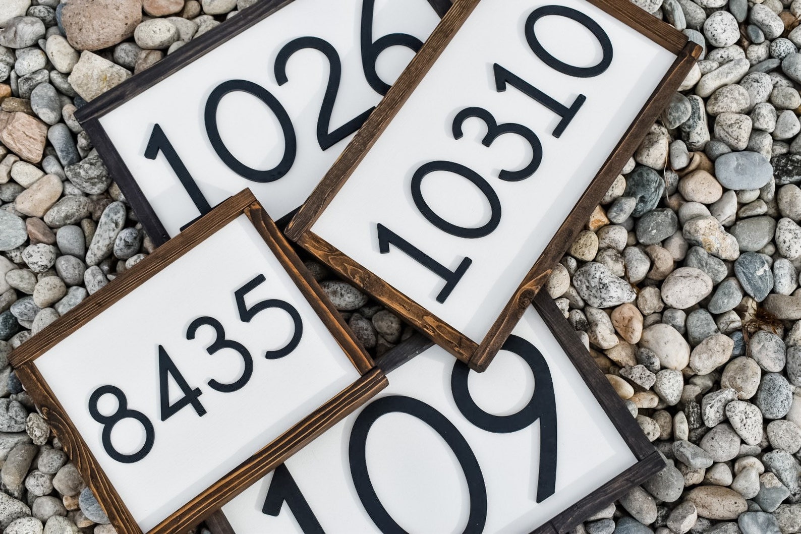 Wood Address Sign Horizontal Address Sign Address Plaque - Etsy