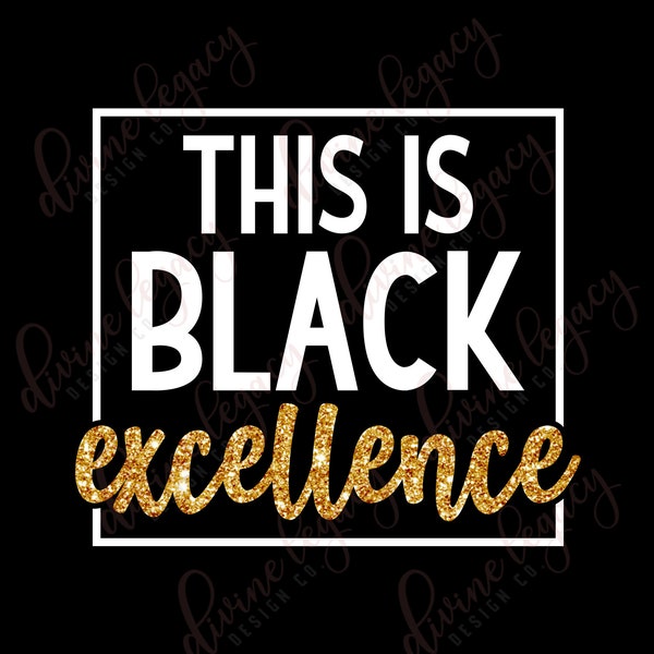 Black Excellence - Etsy