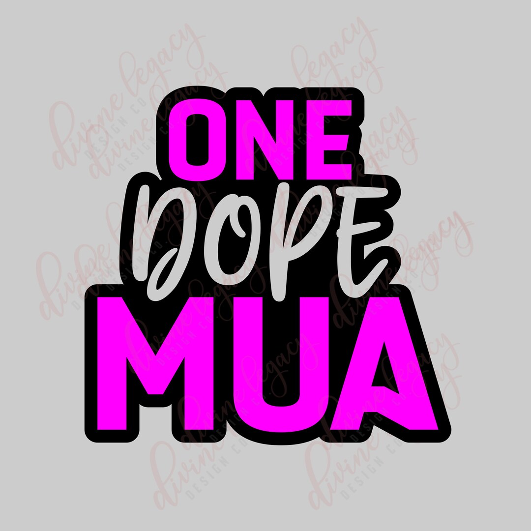 Makeup SVG File for Cricut Silhouette, MUA Svg, Glam Squad Svg, Makeup ...