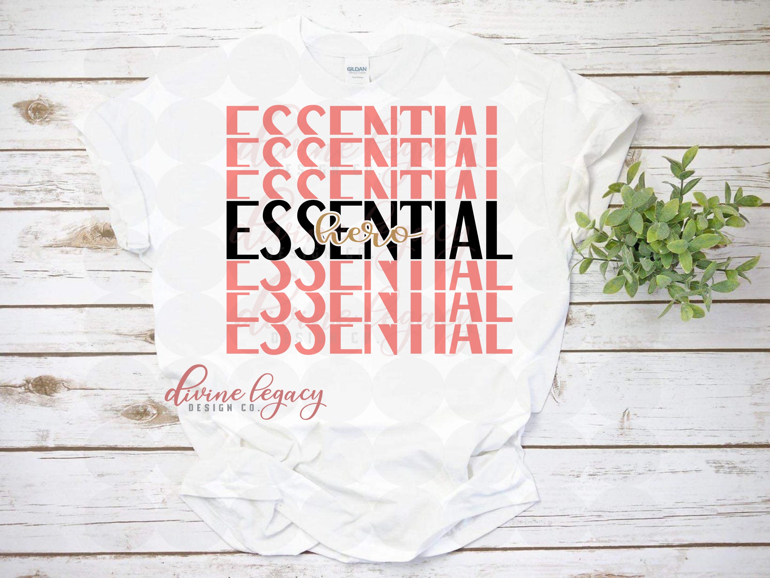 Essential Worker SVG Frontline Worker Essential Hero SVG | Etsy