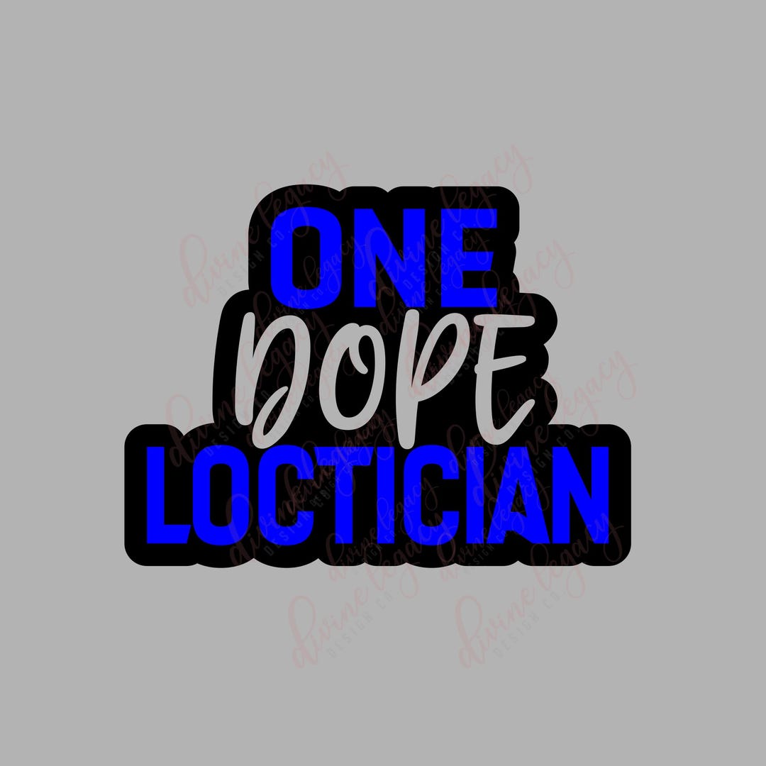 Loc SVG File for Cricut Silhouette, Natural Hair SVG, Dreadlocks ...