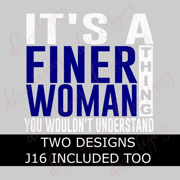 Finer Woman Zeta Svg - Etsy Canada