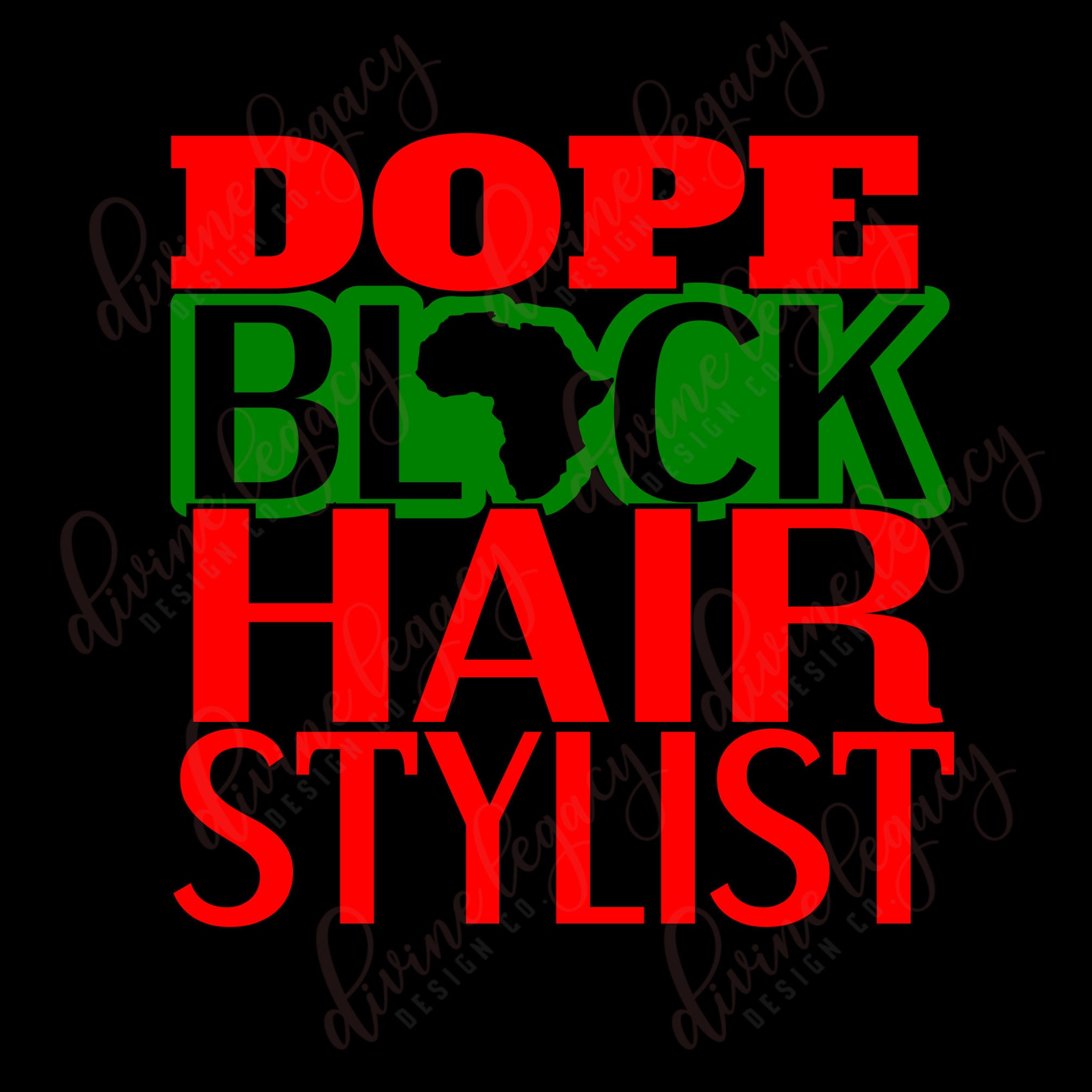 Hairstylist SVG File for Cricut Silhouette Hair Slayer SVG - Etsy