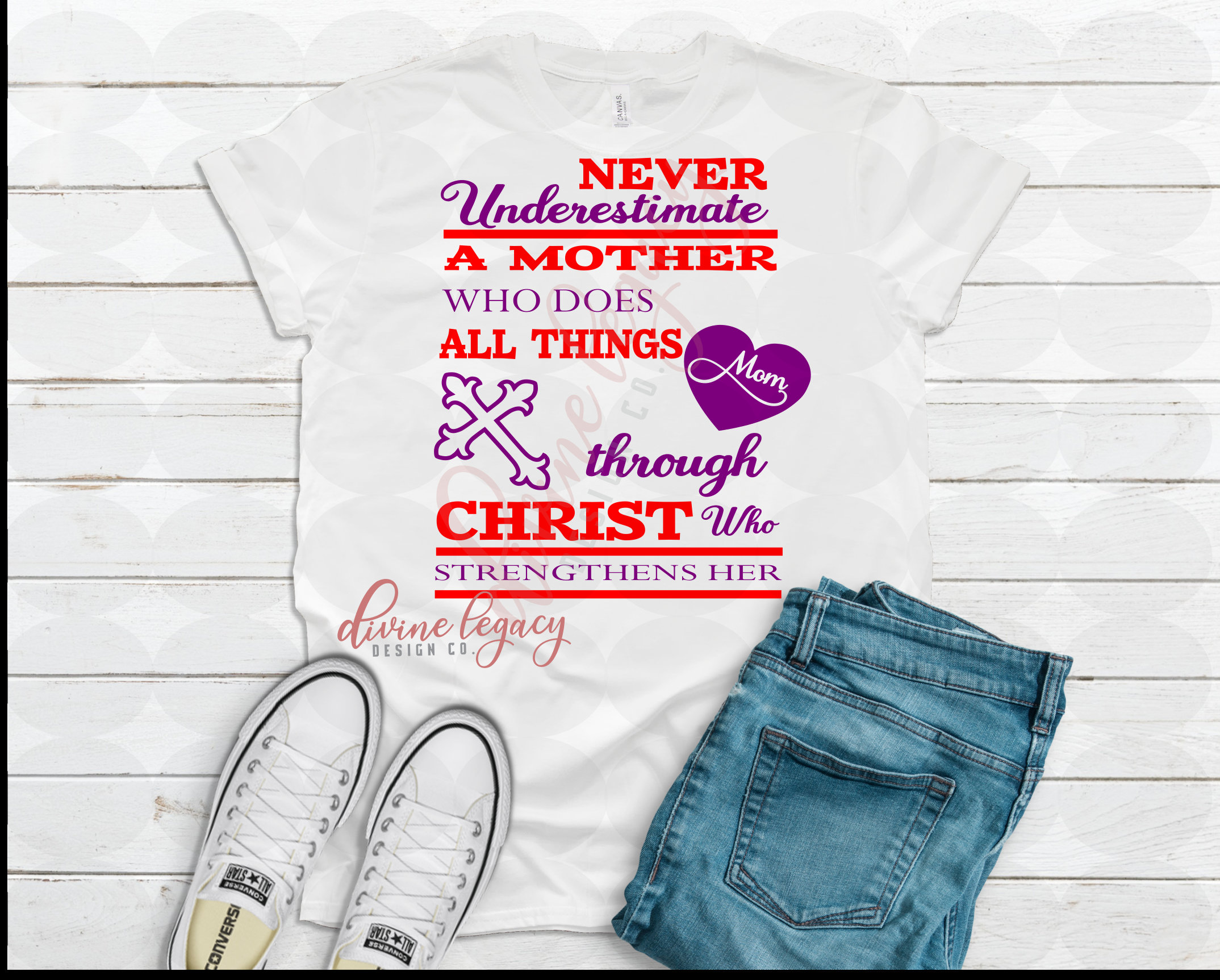 Mother SVG File for Cricut Silhouette Christian SVG Design - Etsy