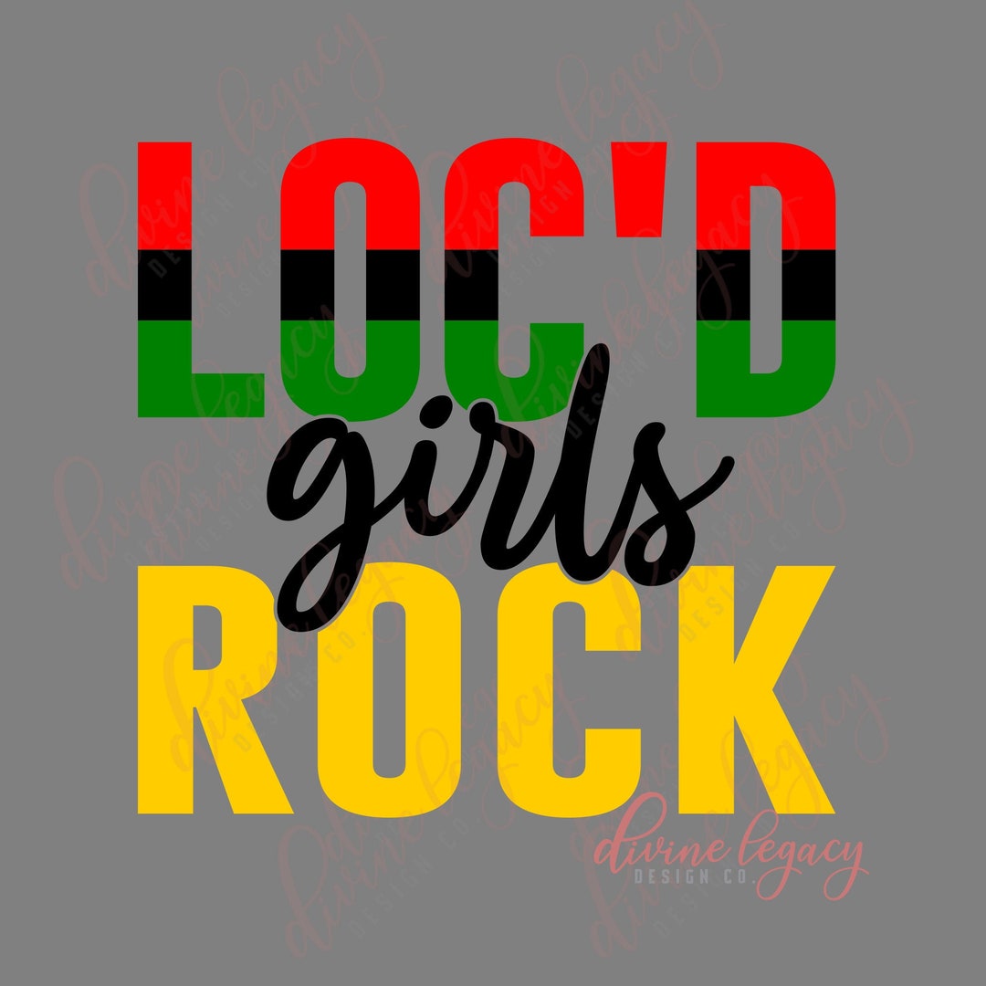 Loc Hair SVG File for Cricut Silhouette, Natural Hair Svg, Loc Svg ...