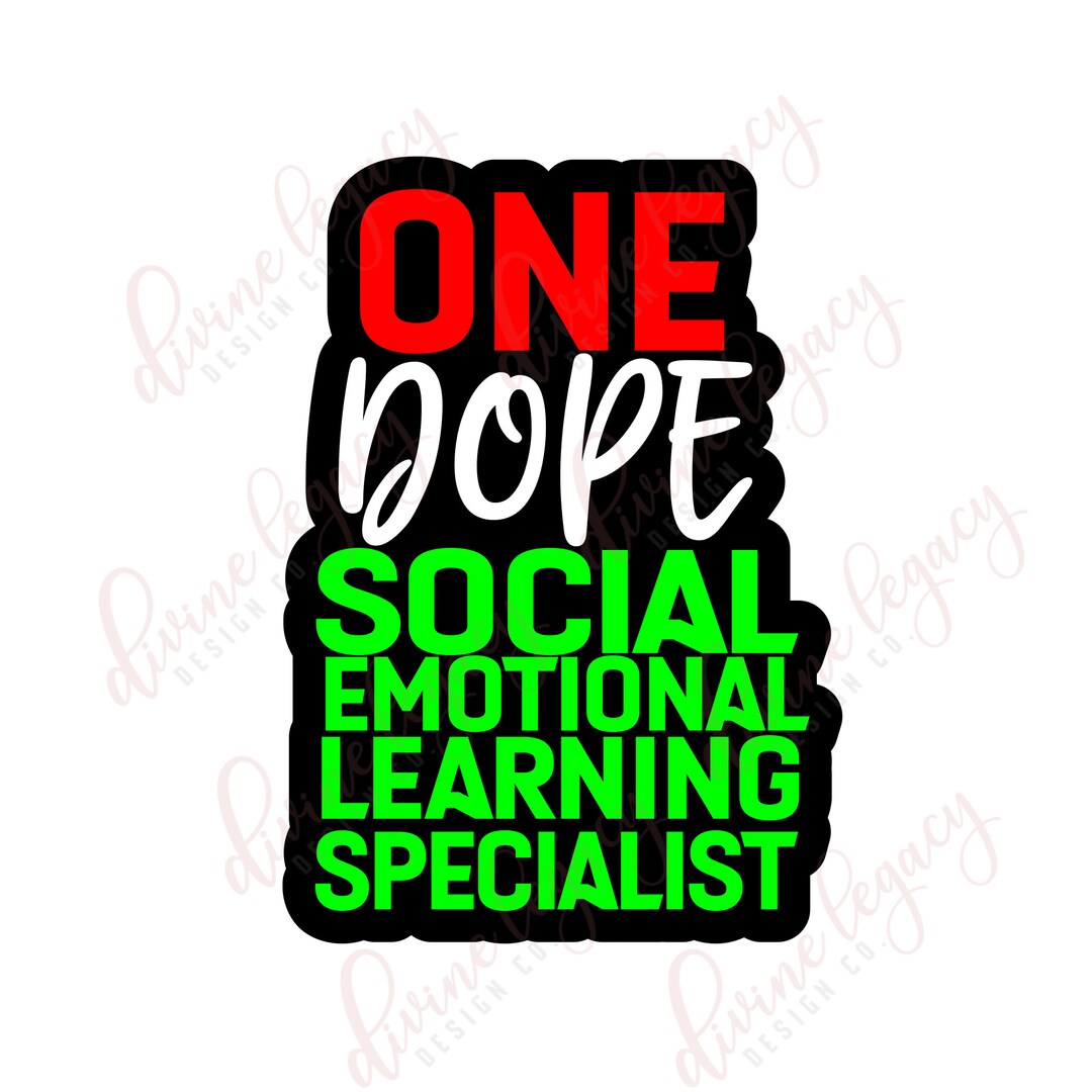 Social Emotional Specialist, SEL Specialist SVG, Social Emotional ...