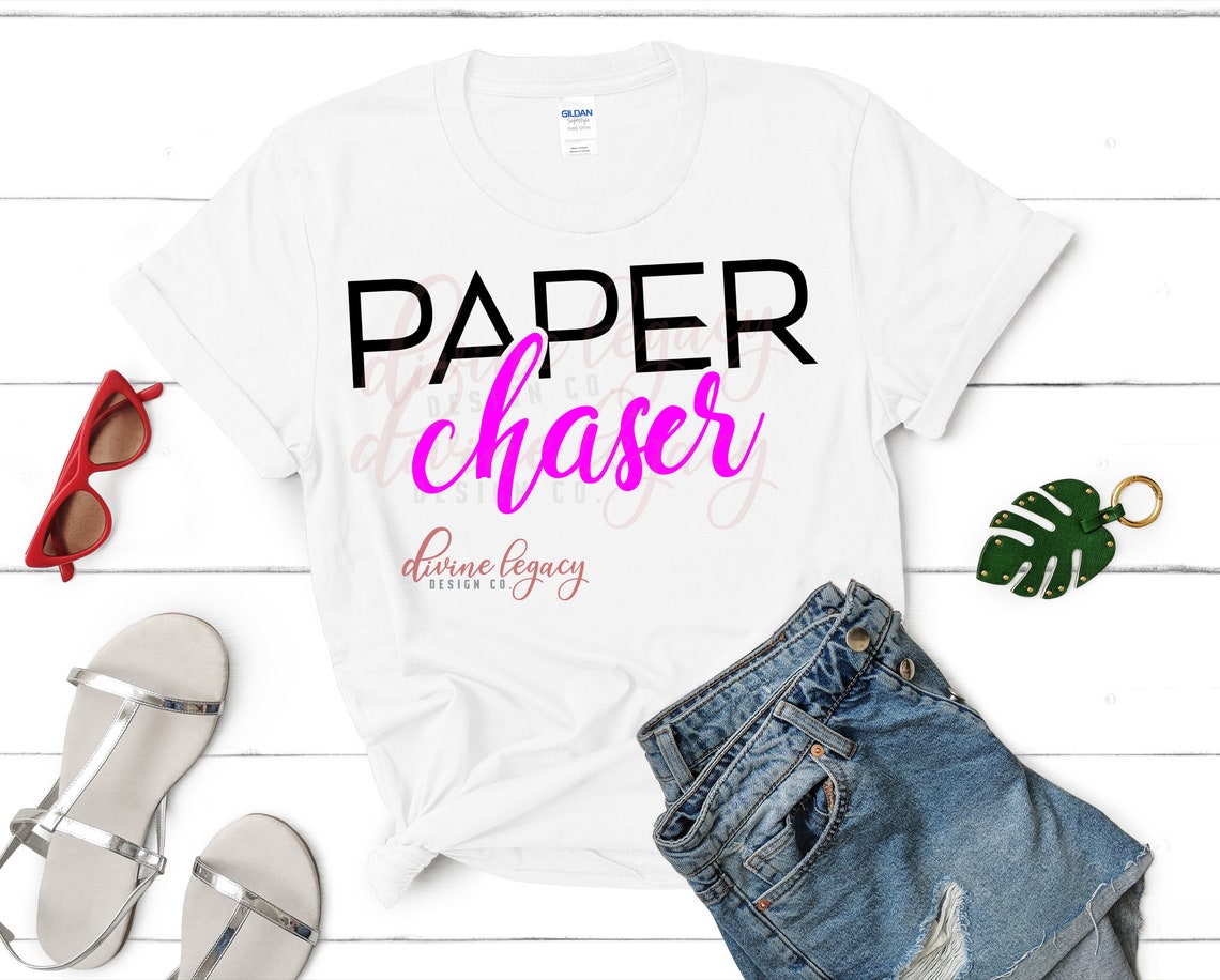 Boss Lady SVG File Paper Chaser Hustle SVG Entrepreneur - Etsy